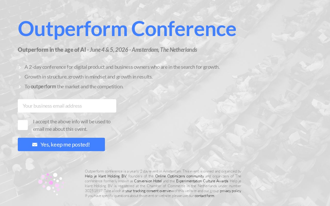 Outperform Conference - outperform your competitors